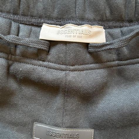 Fear Of God Essentials Uncuffed Pants Extra Small Depop
