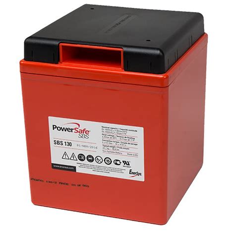 Enersys Powersafe Sbs 130 Vrla Battery 60v 1320ah Battery Store