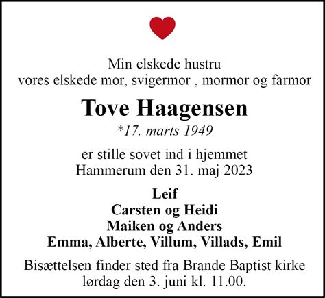 Tove Haagensen