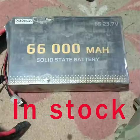 In Stock 6s 237v 66000mah Solid State Battery Pack For Drone Becell