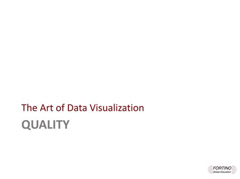 The Art Of Data Visialization Ppt