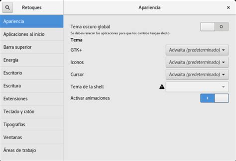 Interfaz Linux Wikicima