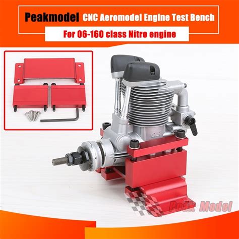 Cnc Aeromodel Engine Test Bench Running In Bench Methanol Engine Test