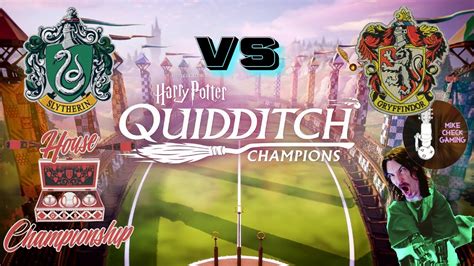 Slytherin Vs Gryffindor 1st Match Quidditch Champions Career Mode