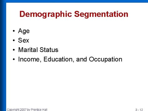 Chapter 3 Market Segmentation Consumer Behavior Ninth Edition