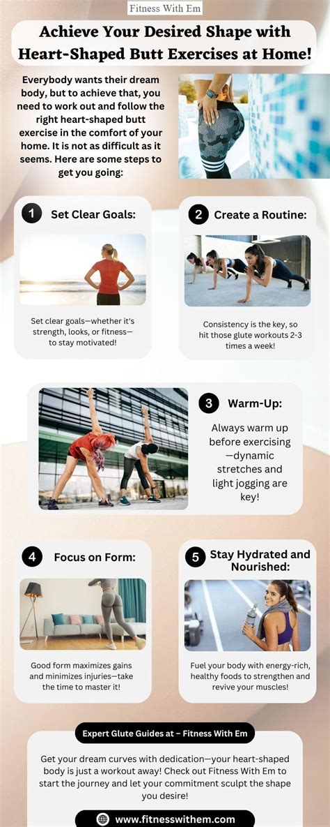 Uncover Heart Shaped Glute Exercises At Home For Beginners Fitness