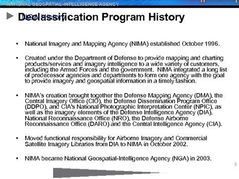 Know The Earth Show The Way Nga Automatic Declassification