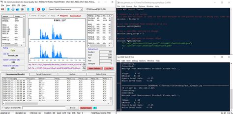 Python Scripting For Automation And Remote Access Of Voice Quality