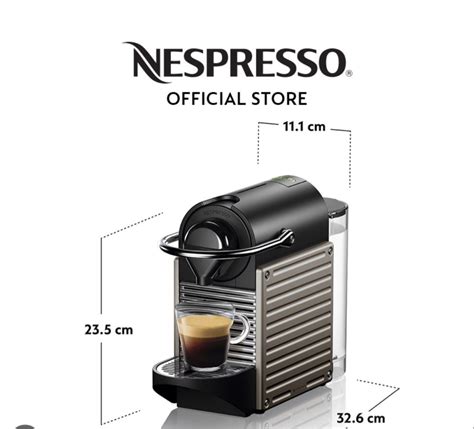 Nespresso Pixie Electric Titan Tv And Home Appliances Kitchen Appliances Coffee Machines