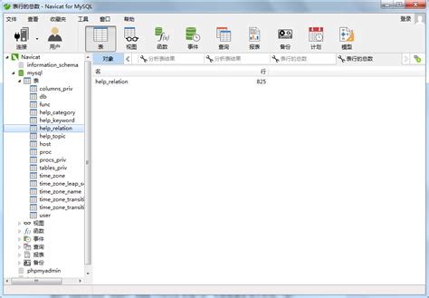 Navicat For Mysql 如何管理和维护表 Navicat中文网站