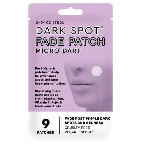 Skin Control Dark Spot Fade Patch Micro Dart Ingredients Explained
