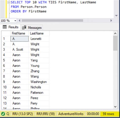 Limit Rows In SQL Server Various Approaches With Examples