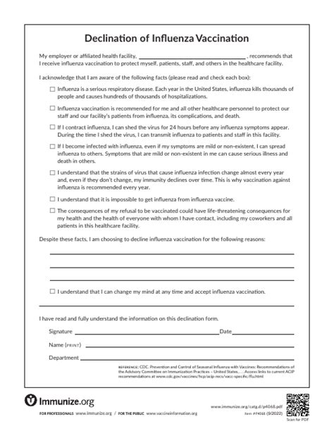 Flu Vaccine Templates Pdf Download Fill And Print For Free