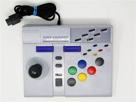 Super Advantage Controller Asciiware Super Nintendo Snes Retro Mtl