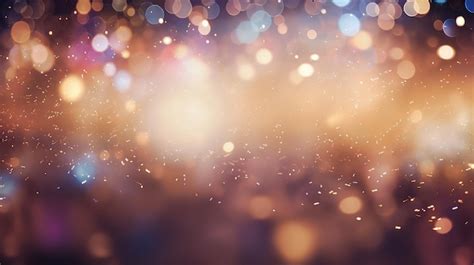 Premium Photo Shimmer Bokeh Glitter Background