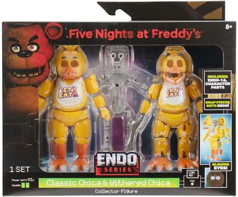 Five Nights At Freddys Endo Series Classic Chica Withered Chica Action
