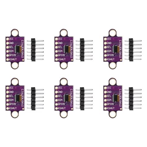 6pcs V2 Laser Distance Measuring Sensor Module Time Of Flight