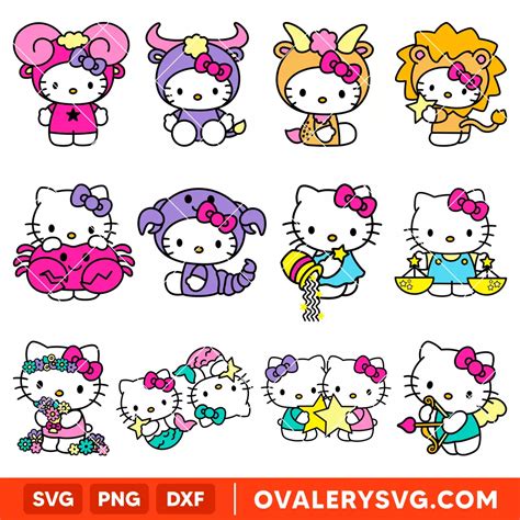 Hello Kitty Malibu Barbie Beach Svg Barbie Doll Svg Sanrio Svg Cricut Silhouette Svg Png Cut