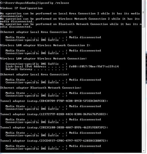 Windows Network Diagnostic Troubleshooting Commands AKN Network