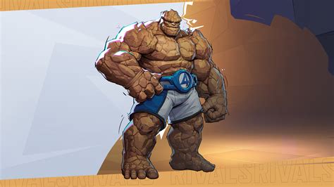The Thing Marvel Rivals 4k 733d Wallpaper 4k Pc