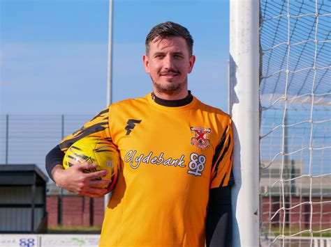 Goalkeeper Kieran Hughes Checks In Clydebank Football Club