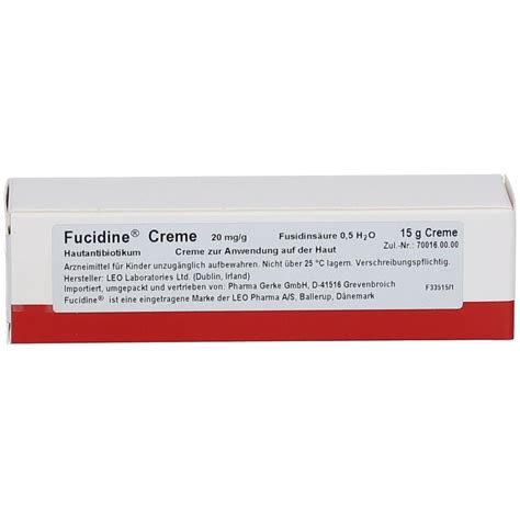 Fucidine Creme 15 G Mit Dem E Rezept Kaufen Shop Apotheke
