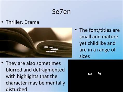 Assignment 6 Opening Sequence Analysis Ppt