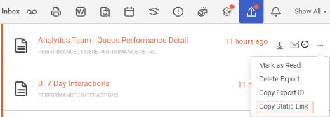 Generate Static Link Genesys Cloud Resource Center