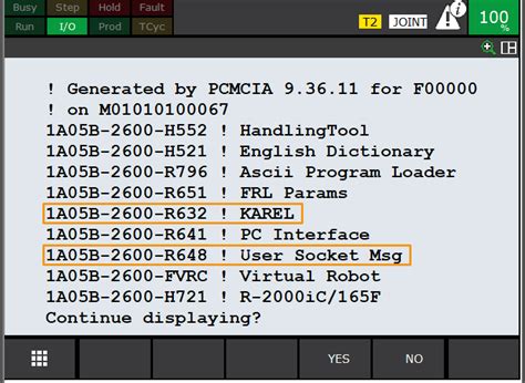 Robot Communication Configuration