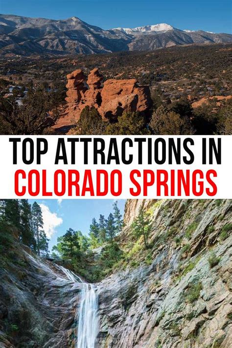 Top Attractions In Colorado Springs Colorado Travel Colorado