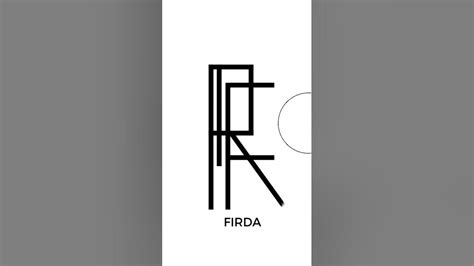 Membuat Logo Nama Firda Di Canva Logo Canva 84 Firda Nama
