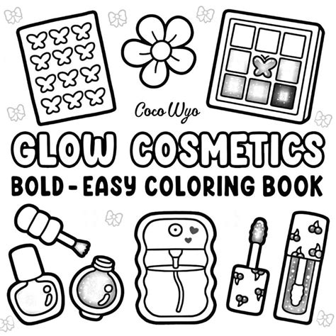 Glow Cosmetics Para Colorir Jogos Online Wx