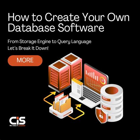 How To Build Your Own Database Software A Comprehensive Guide Cyber Infrastructure Cis