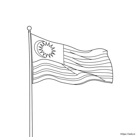 Merdeka Colouring Poster