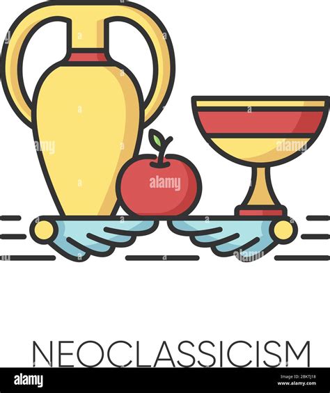 Neoclassicism Rgb Color Icon Stock Vector Image And Art Alamy