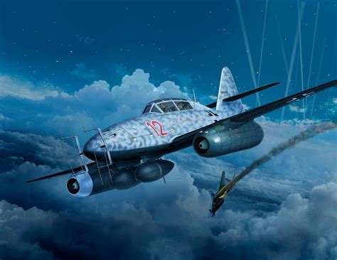 Messerschmitt Me 262 Luftwaffes Jet Fighter Hd Wallpaper 2048x1583