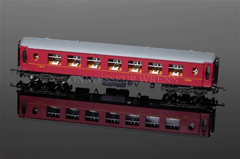 Wrenn W6010 Lms 2nd Class Red Pullman Passenger Coach