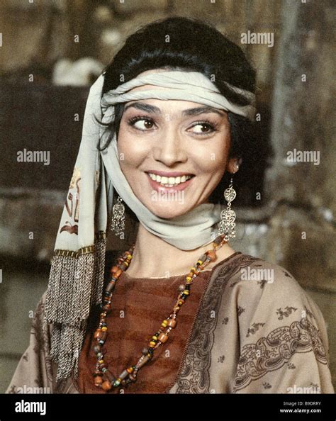 Actress Tamara Yandieva At The Shooting Of Joint Soviet Indian Feature Directed By Gennady