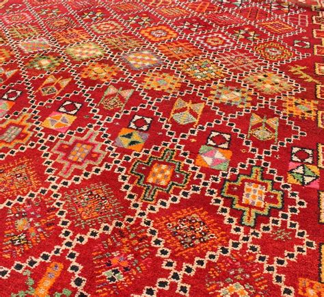 Colorful Moroccan Rug At 1stdibs