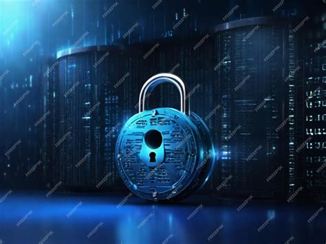 Premium Photo Abstract Cybersecurity Technology Background