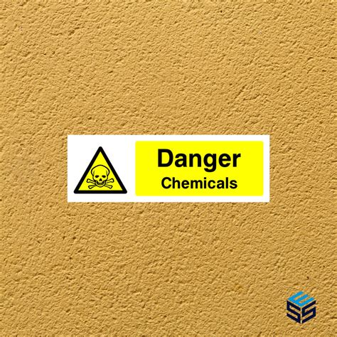 Danger Chemicals Sign 0016 Chemical Warning Signs Easy Safety Signs