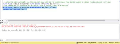 Dúvida Nao Funciona Microsoft Sql Server 2022 Conhecendo Sql
