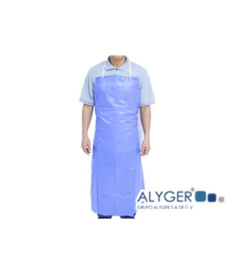 Mandil De Pvc Epp Del Centro