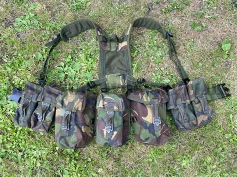 British Army Plce Webbing Set Complete Dpm Camo Belt Kit Airsoft Rig Cadets Acf £3999 Picclick Uk
