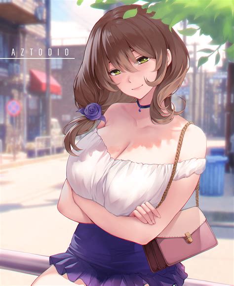 Lisa Genshin Impact Drawn By Aztodio Danbooru