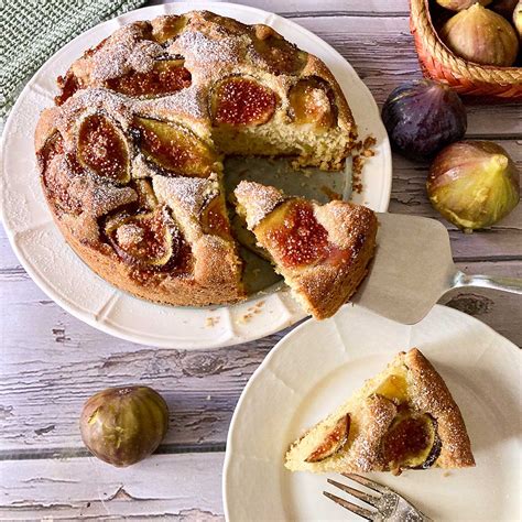 Easy Homemade Fresh Fig Cake Torta Di Fichi Recipes From Italy