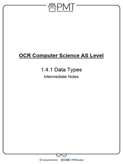 1 4 1 data types pdf character encoding boolean data type