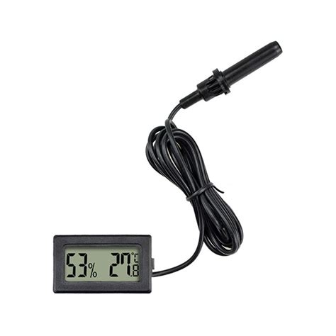 Mini Embedded Digital Temperature Sensor Lcd Humid Vicedeal