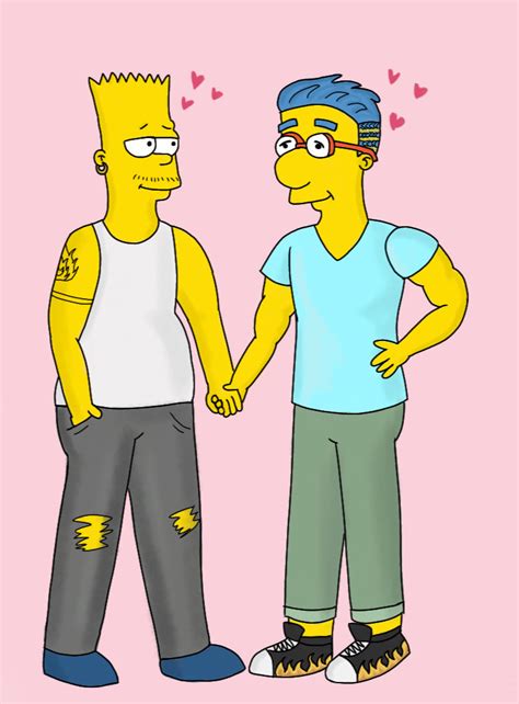 Bart Milhouse By Heavyrain1 On Deviantart