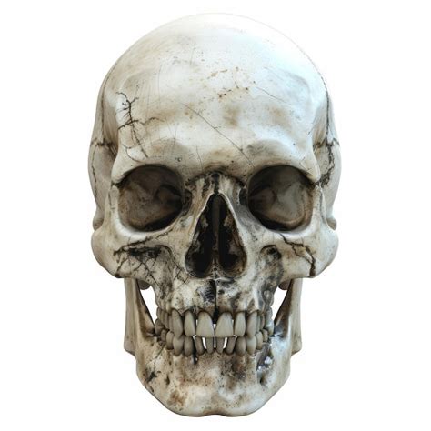 Premium Photo A Skull With A Missing Jaw And A Missing Jaw